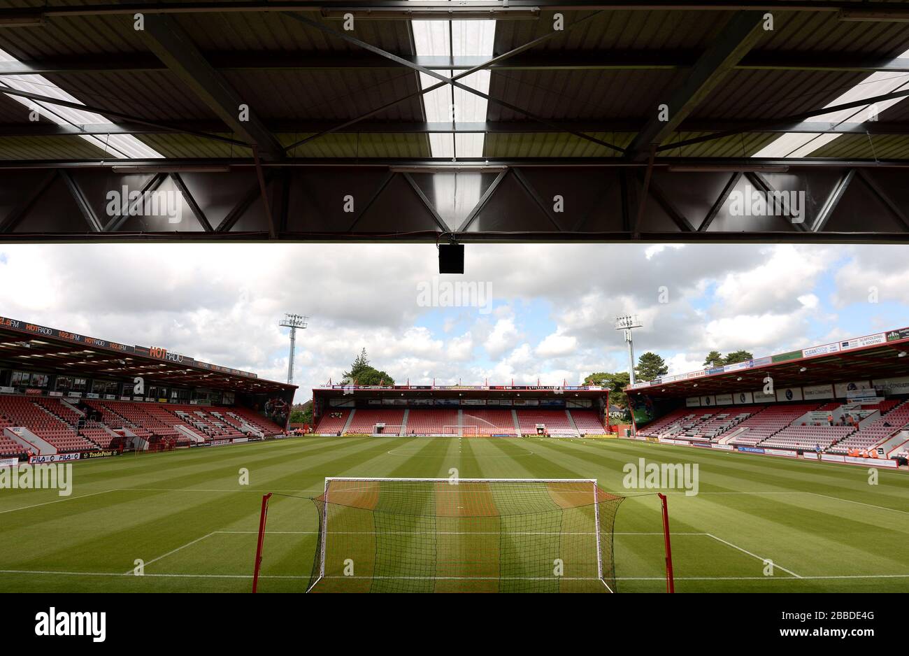 General view of Dean Court Stock Photo - Alamy