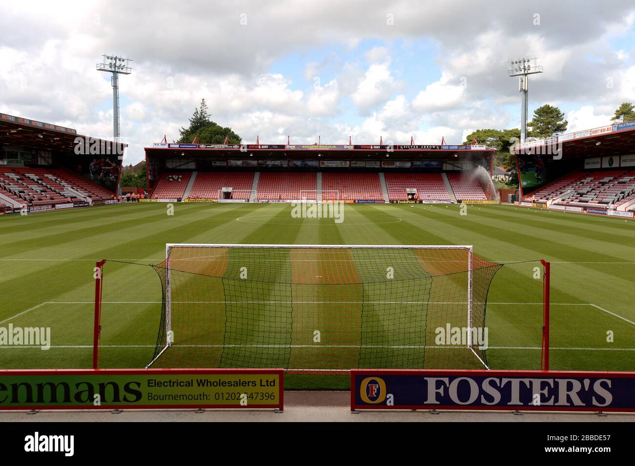 General view of Dean Court Stock Photo - Alamy