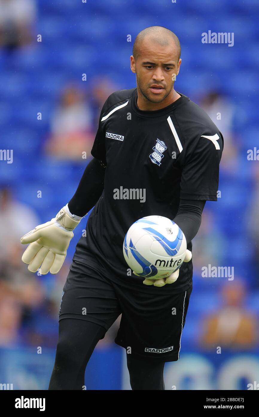 Darren Randolph, Birmingham City goalkeeper Stock Photo - Alamy