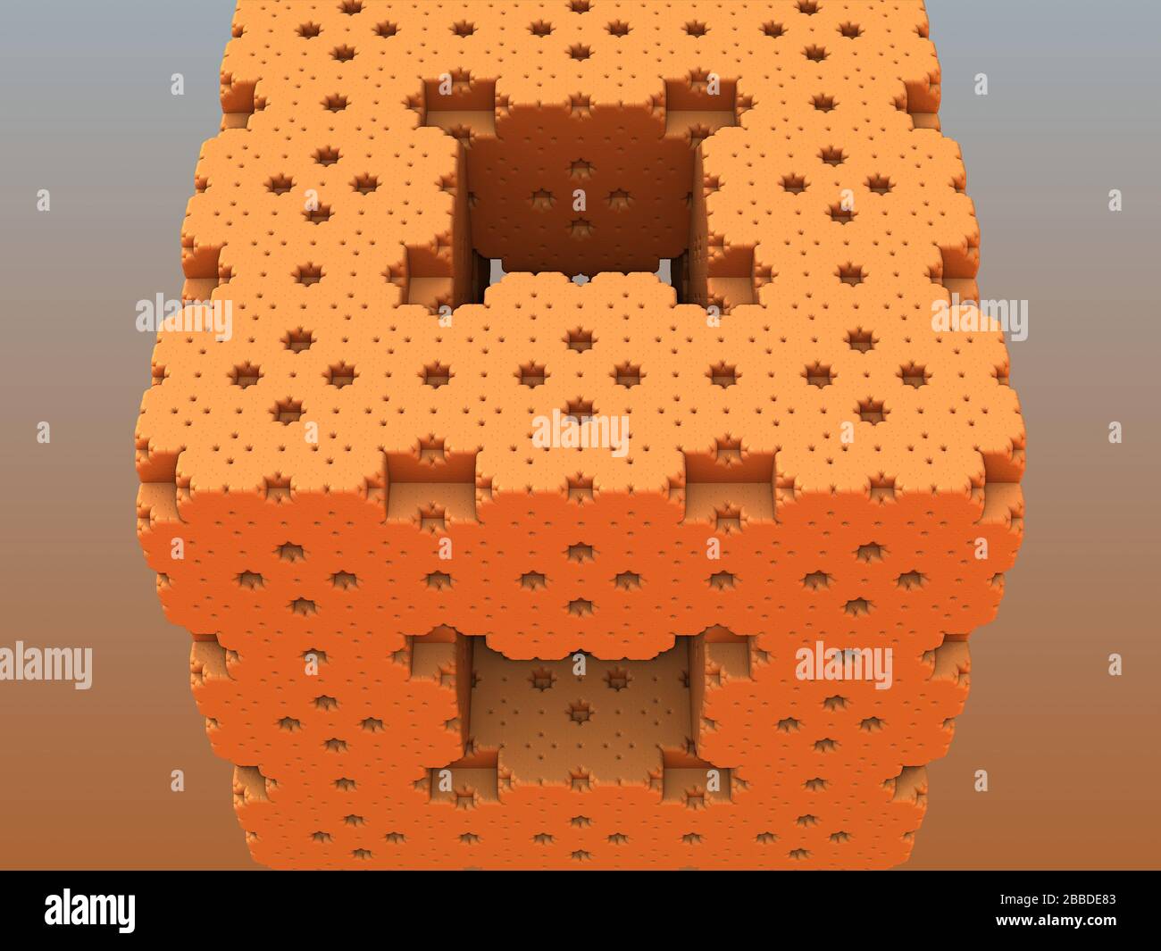 Pictures of three-dimensional fractals Stock Photo - Alamy