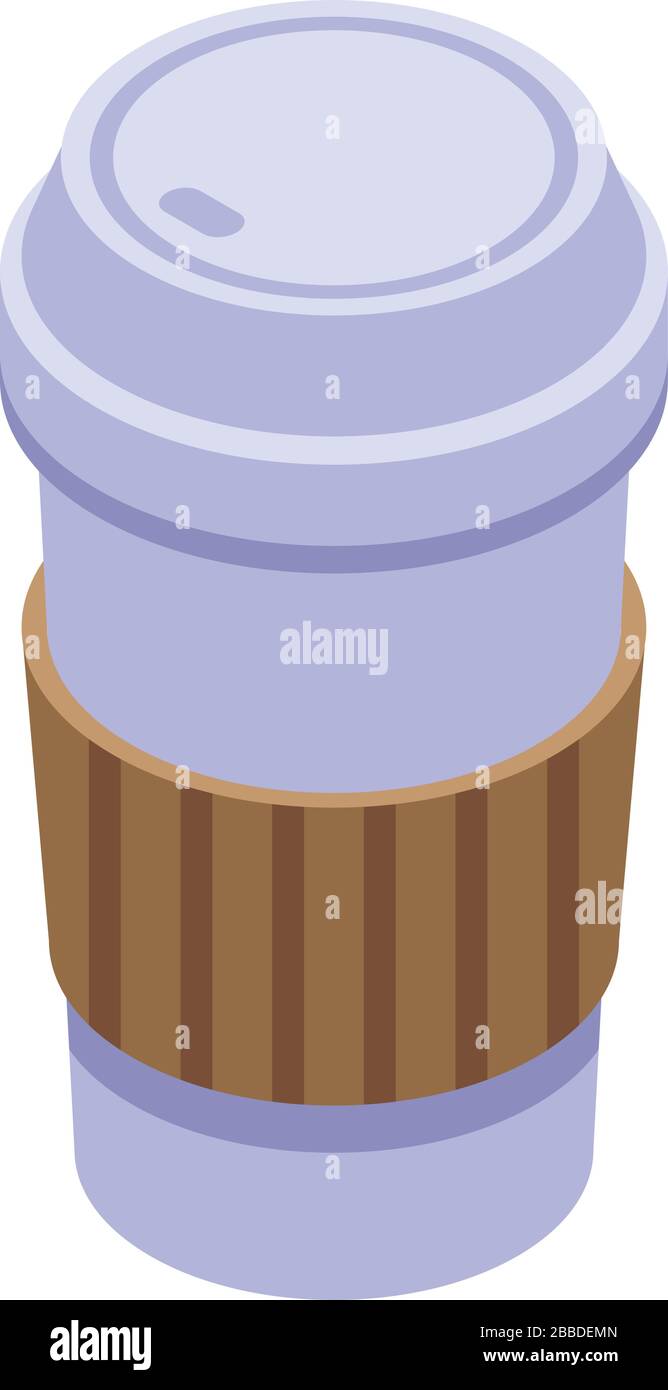 Police coffee cup icon, isometric style Stock Vector Image & Art - Alamy