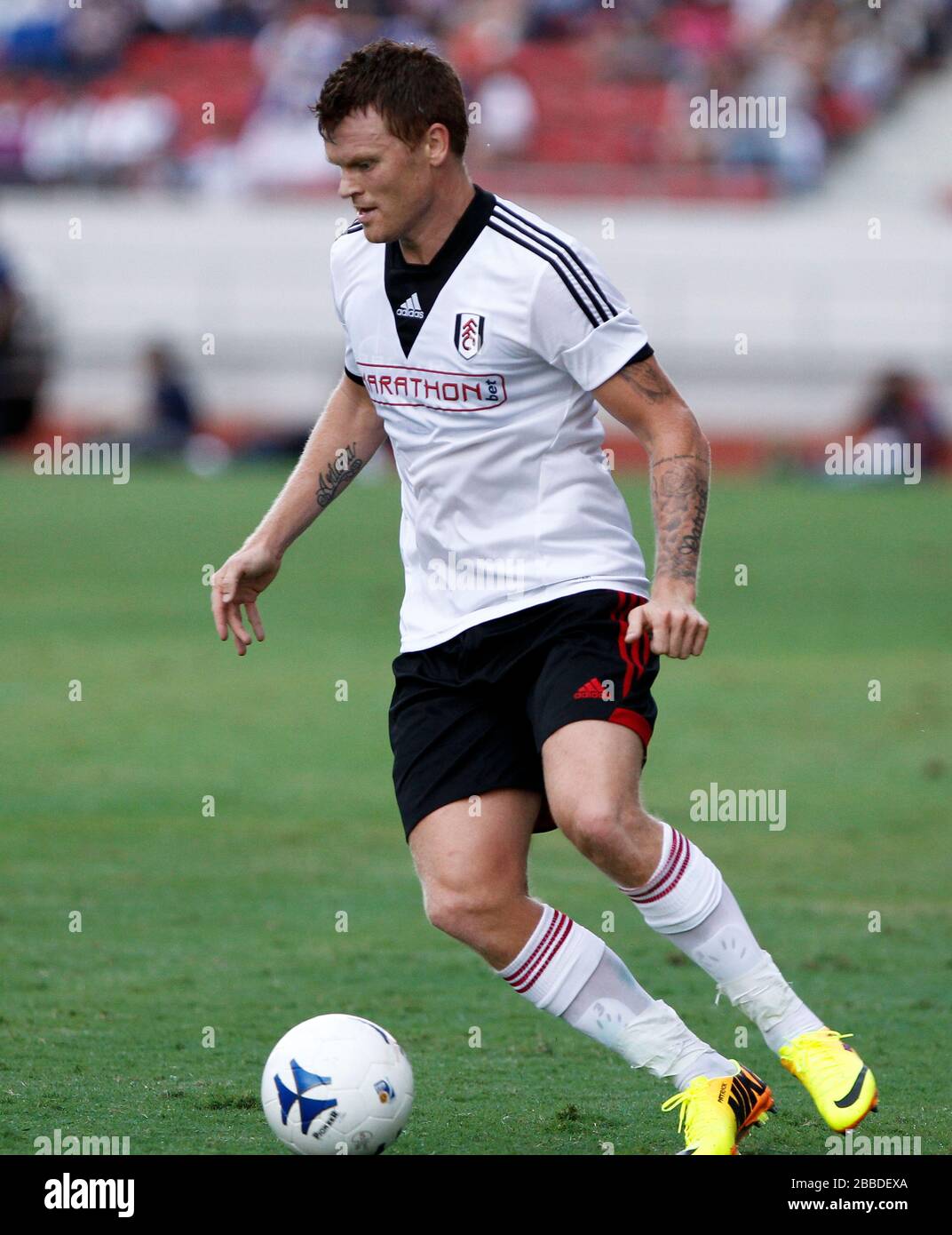 John Arne Riise, Fulham Stock Photo - Alamy