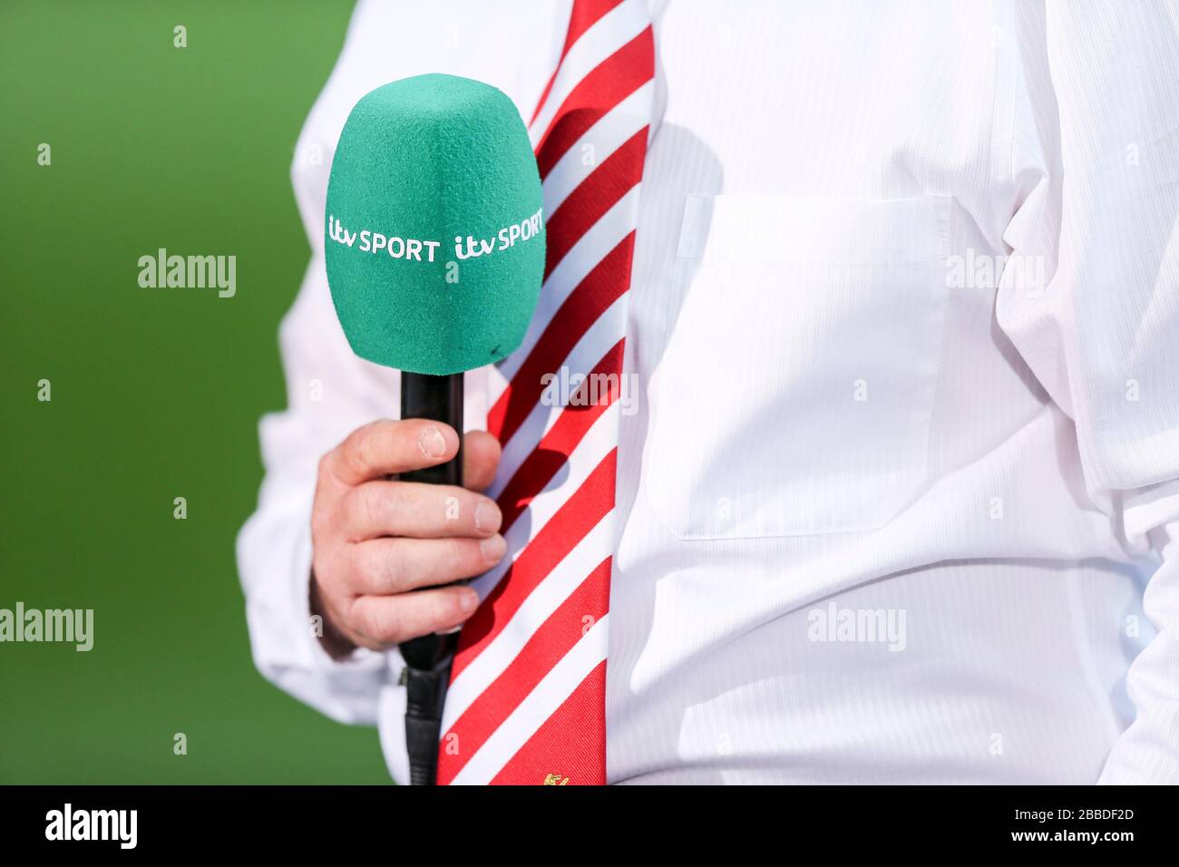 Itv microphone hi-res stock photography and images - Alamy