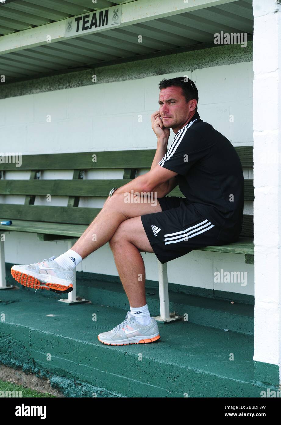 Hull City's Steve Harper during a pre-season friendly at the Eon Visual ...