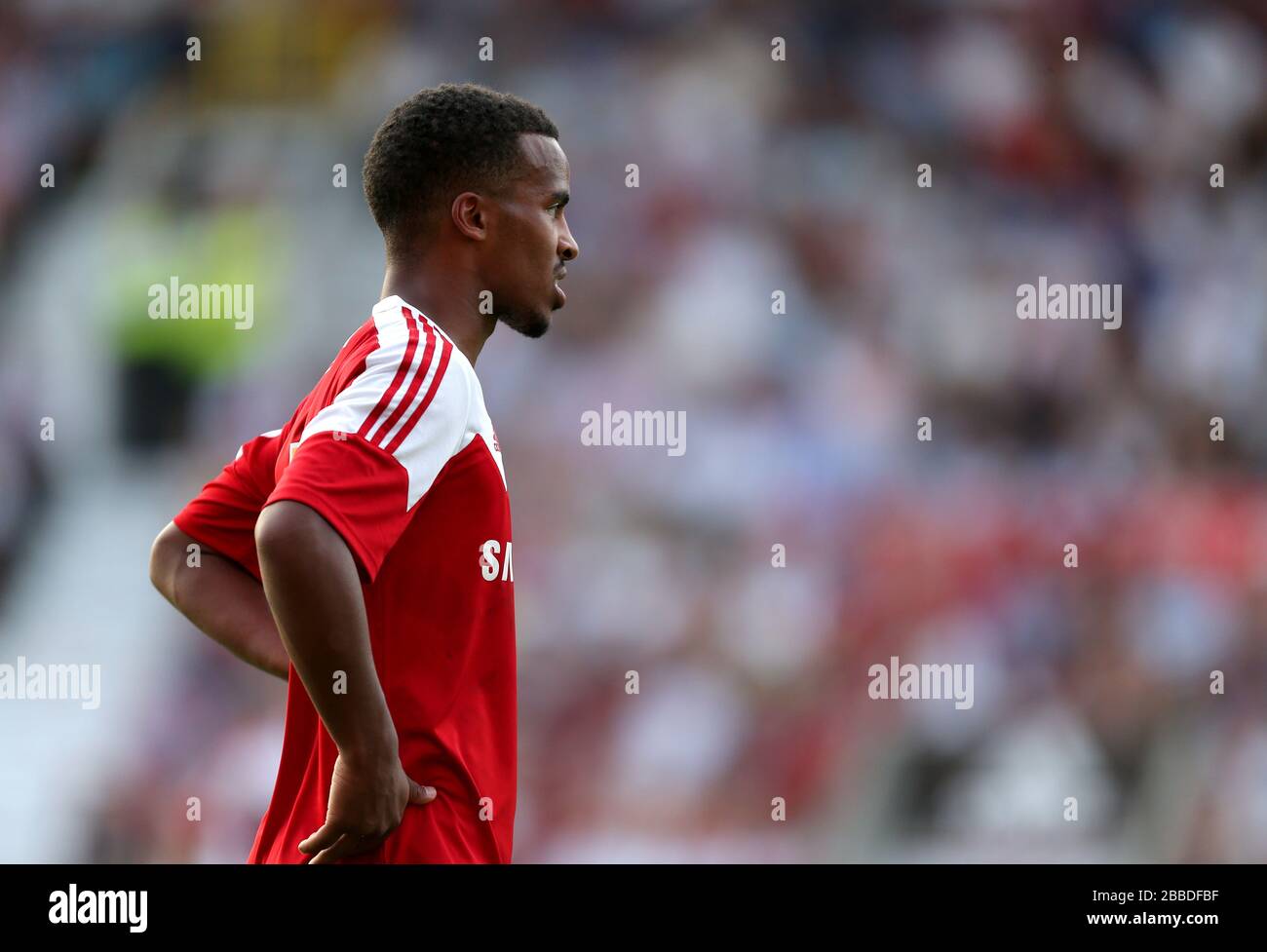 Swindon Town's Nathan Byrne Stock Photo - Alamy
