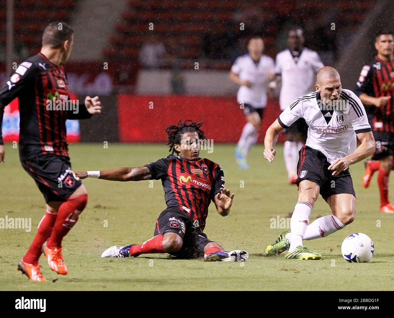 Fulhams pajtim kasami in action hi-res stock photography and images - Alamy