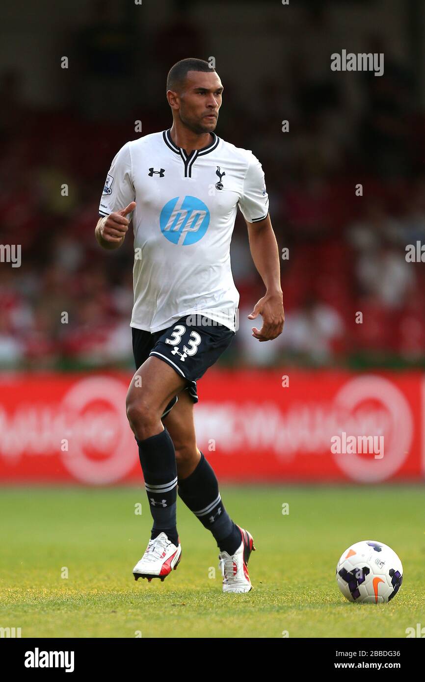 Steven Caulker,Tottenham Hotspur Stock Photo - Alamy