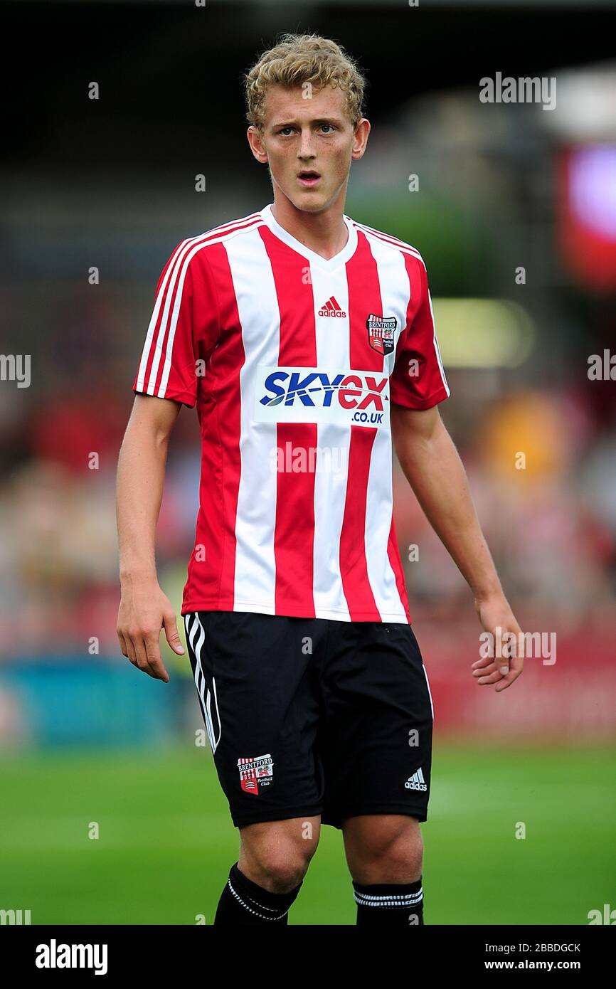 George Saville, Brentford Stock Photo - Alamy