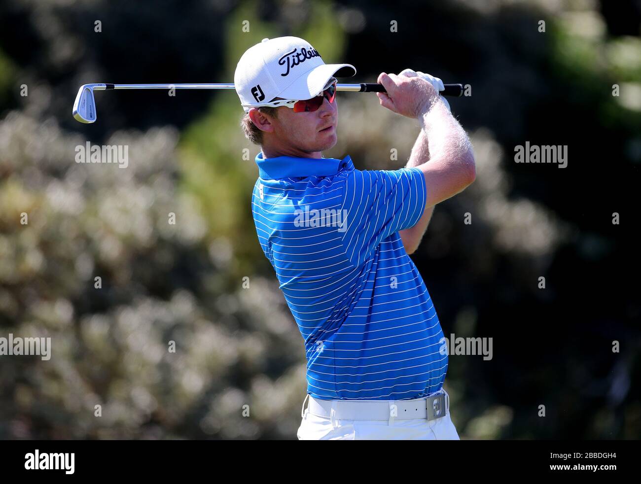 South Africa's Justin Harding during day one of the 2013 Open ...