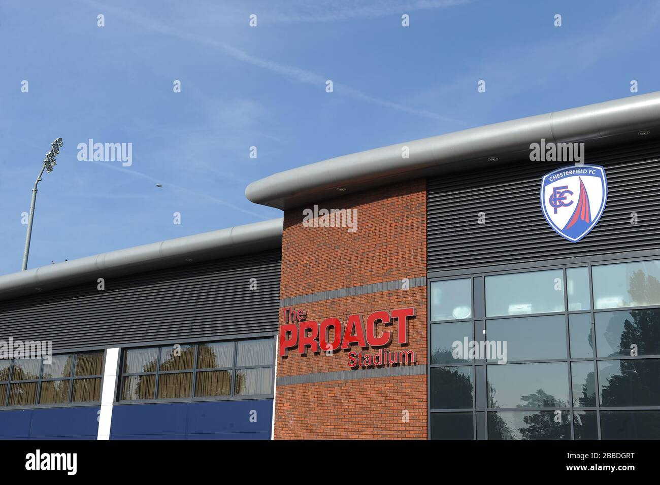 Chesterfield Stadium Proact High Resolution Stock Photography and ...