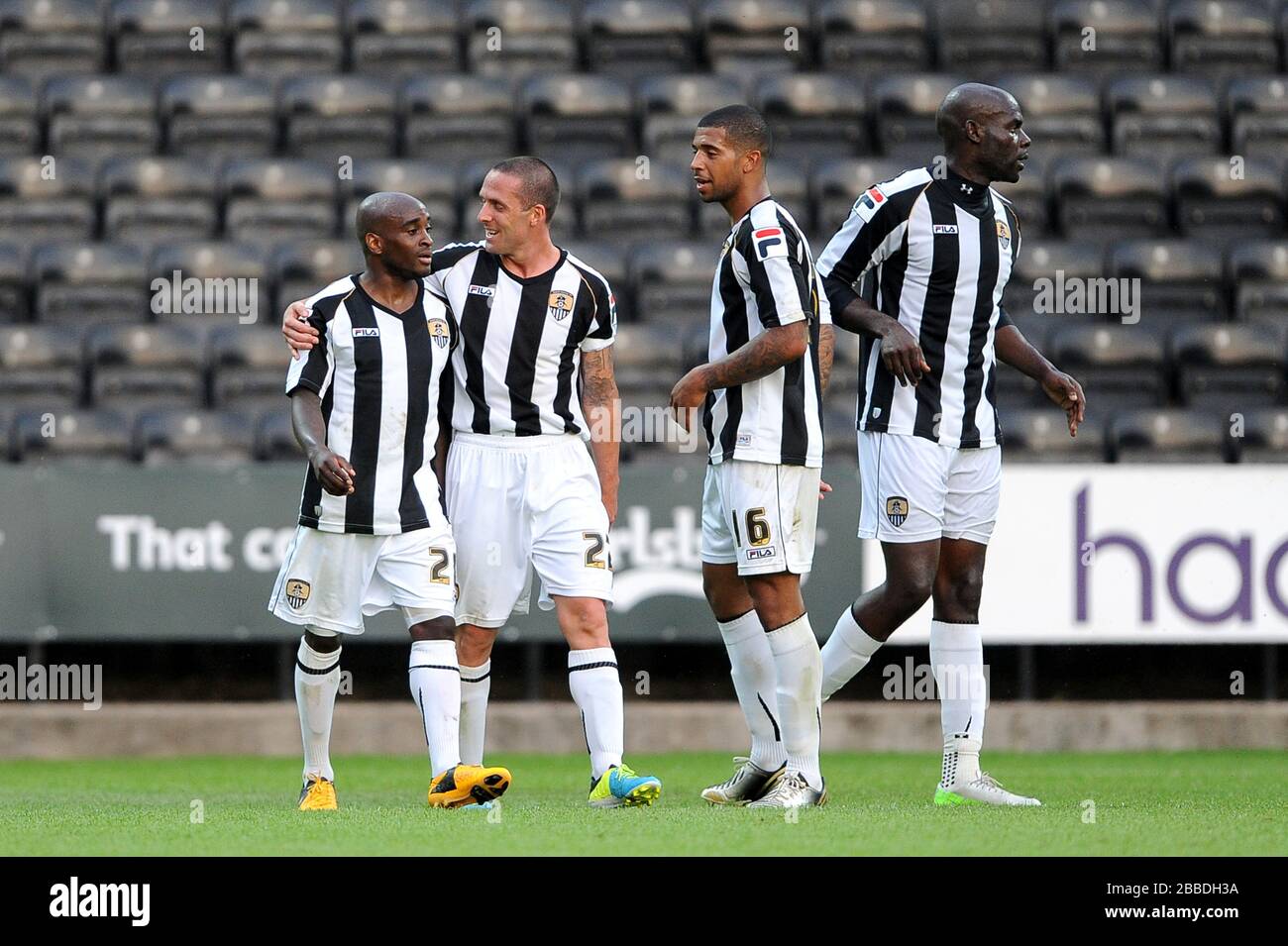 Notts County's Jamal Campbell-Ryce, Mark Fotheringham, Joss Labadie and ...
