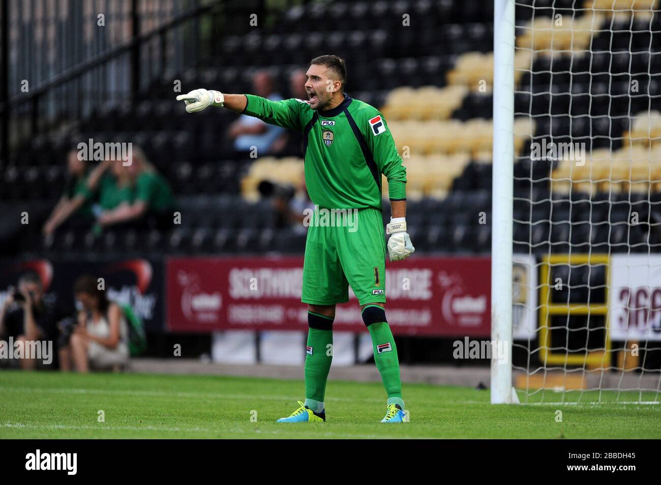 Bartosz Bialkowski, Notts County goalkeeper Stock Photo - Alamy