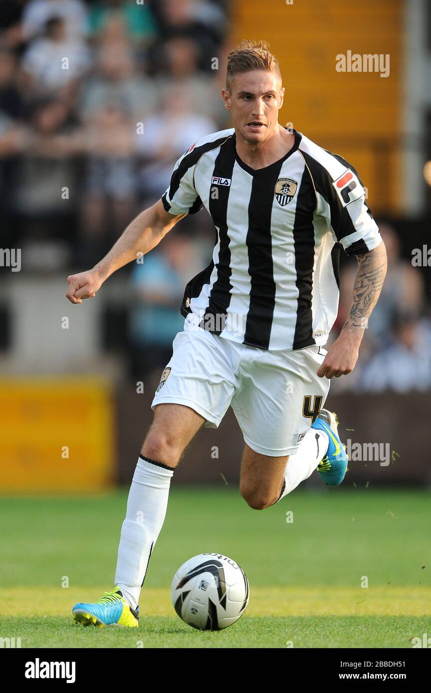 Gary Liddle, Notts County Stock Photo - Alamy