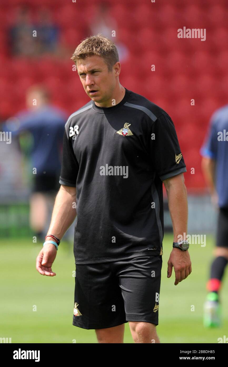 Ben Rome, Doncaster Rovers fitness coach Stock Photo - Alamy