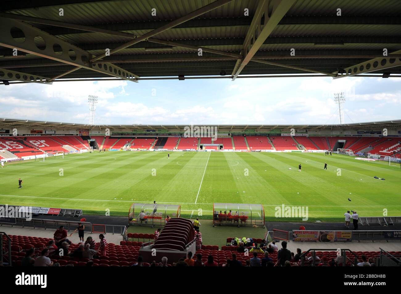 General view of the Keepmoat Stadium Stock Photo - Alamy