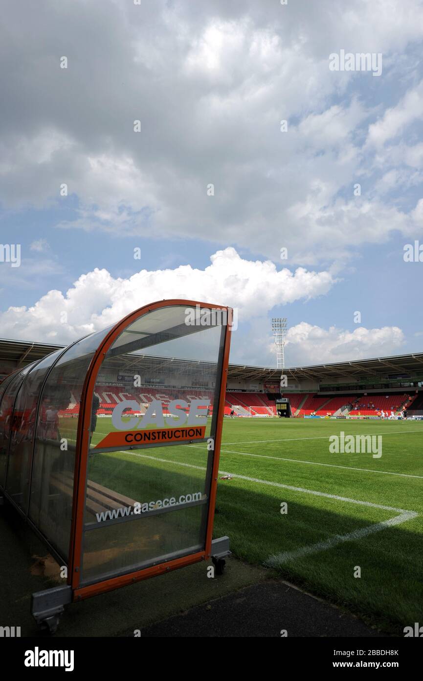 General view of the Keepmoat Stadium Stock Photo - Alamy