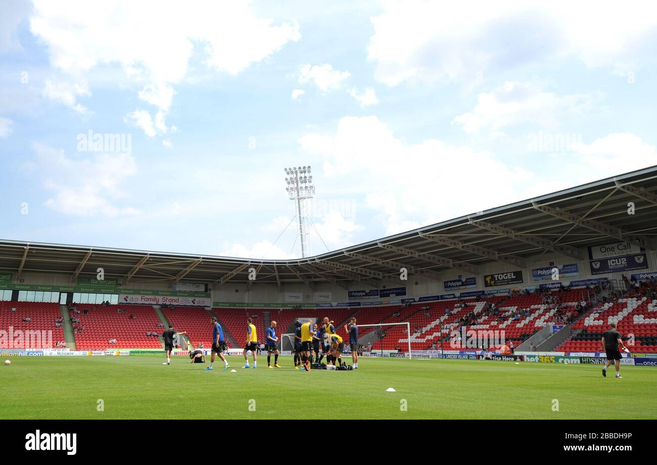 General view of the Keepmoat Stadium Stock Photo - Alamy