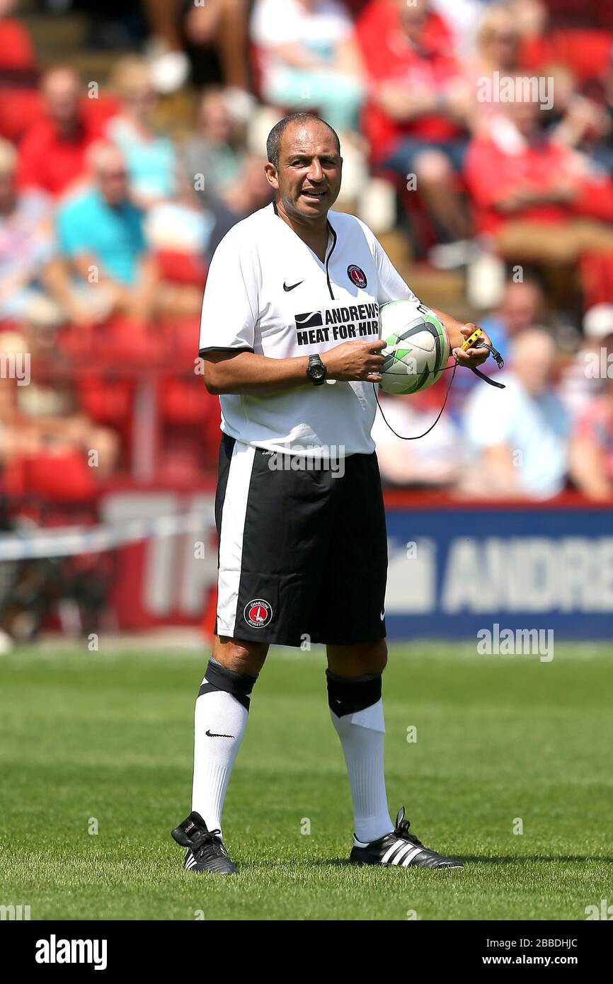 Charlton Athletic first team coach Damian Matthew during the open ...