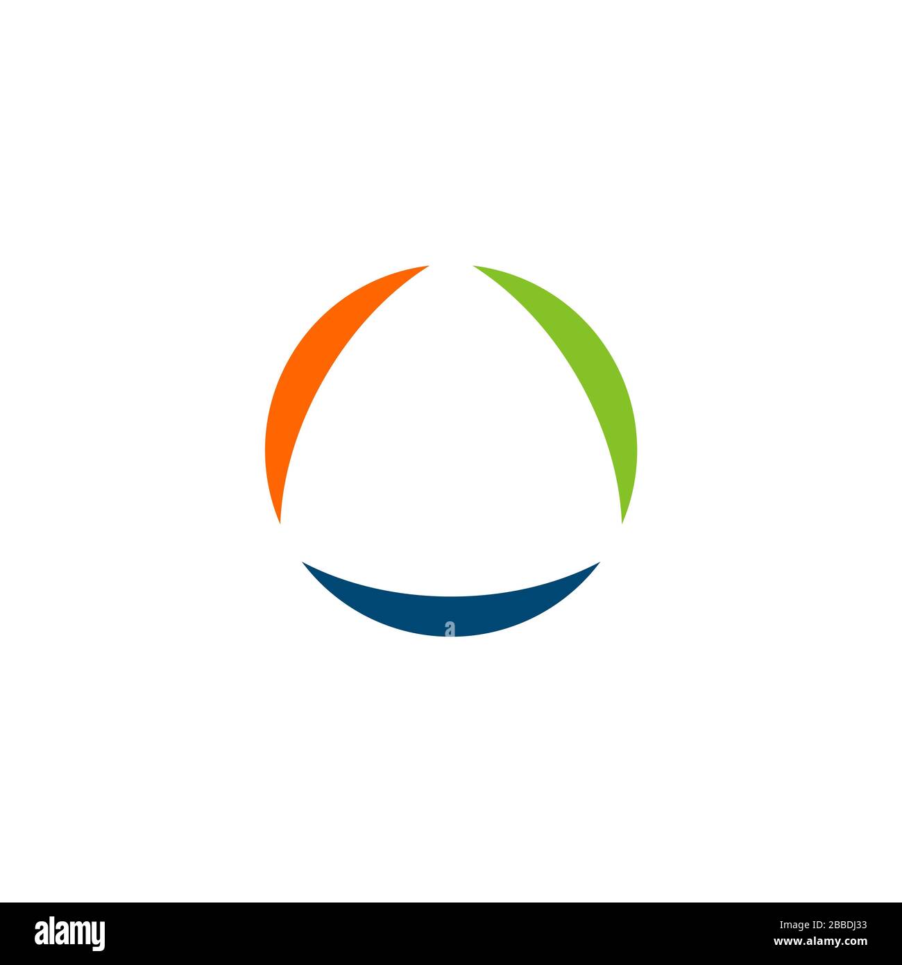 Circle Swoosh Colorful Logo Template Illustration Design. Vector EPS 10 ...