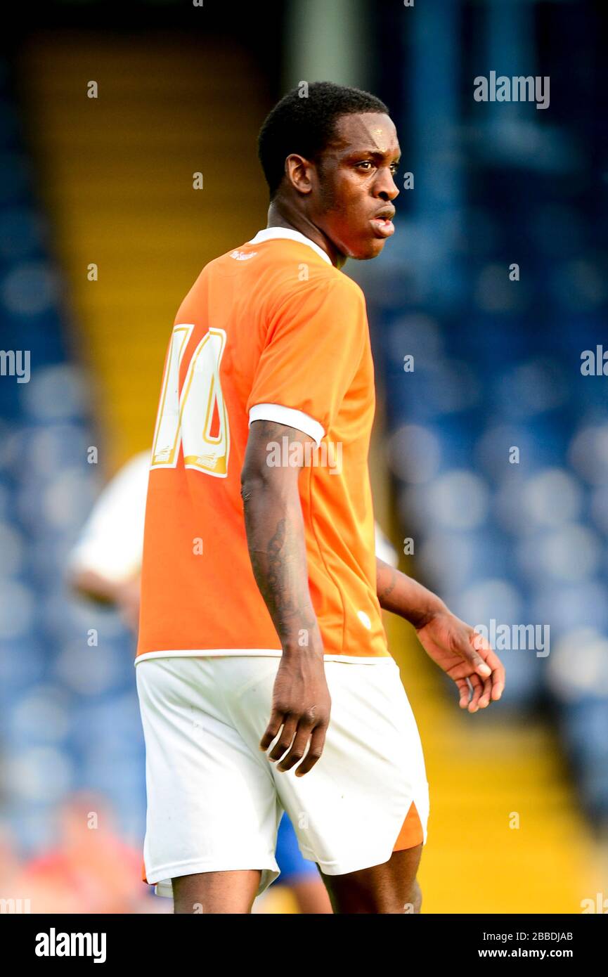 Isaiah Osbourne, Blackpool Stock Photo - Alamy