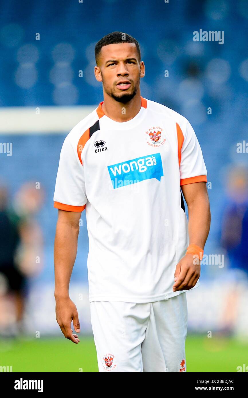 Nathan Ecclestone, Blackpool Stock Photo - Alamy