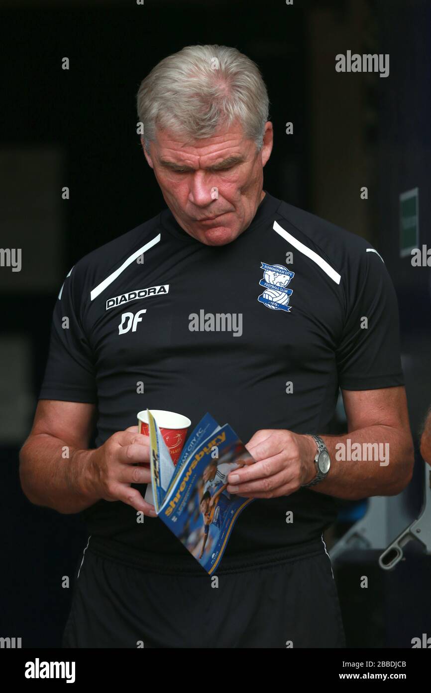 Derek Fazackerley. Birmingham City first team coach Stock Photo - Alamy