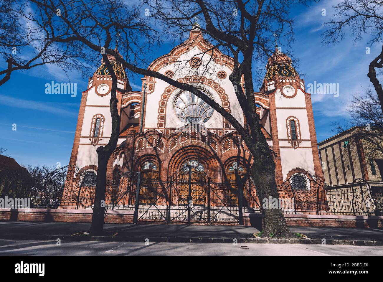 Hungarian Art Nouveau Synagogue in Subotica Stock Photo - Alamy