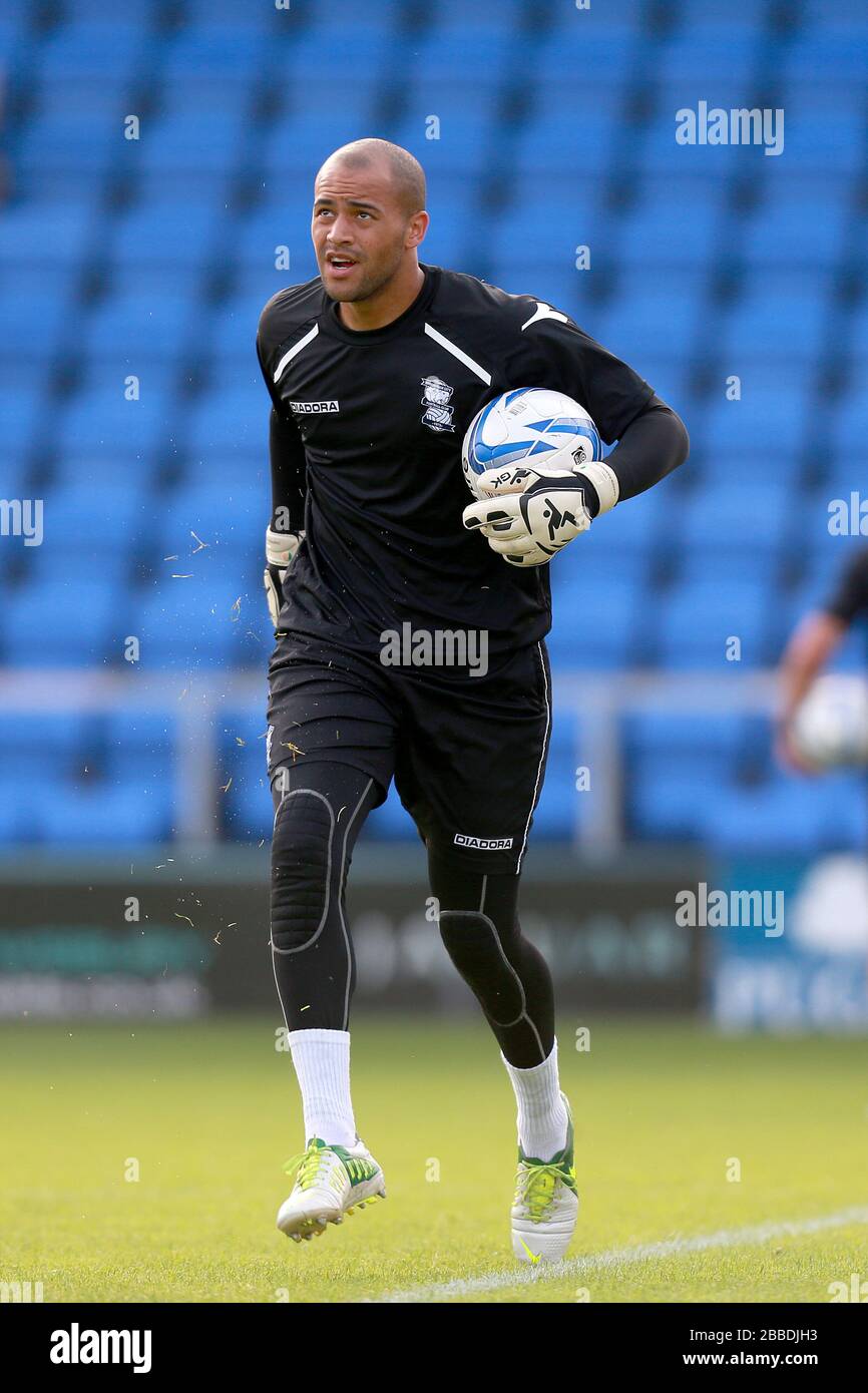 Darren Randolph, Birmingham City goalkeeper Stock Photo - Alamy
