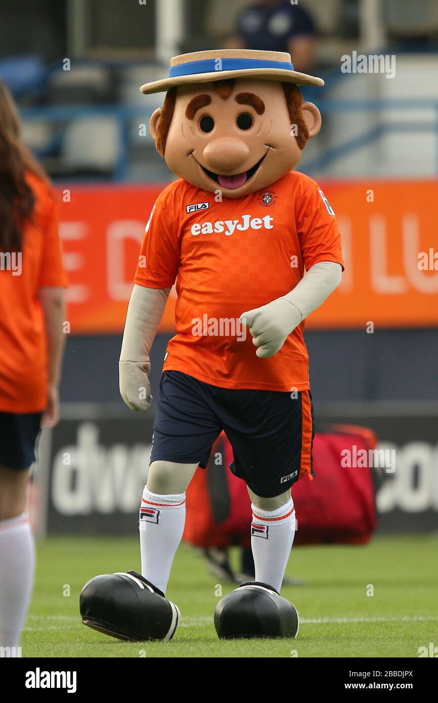 Happy Harry, Luton Town mascot Stock Photo - Alamy
