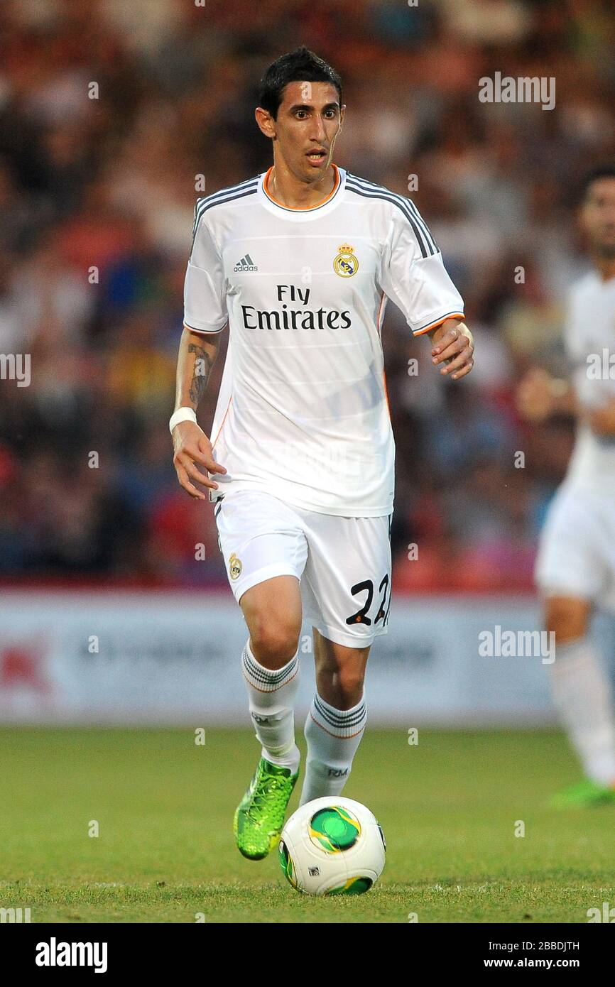 Angel Di Maria, Real Madrid Stock Photo - Alamy