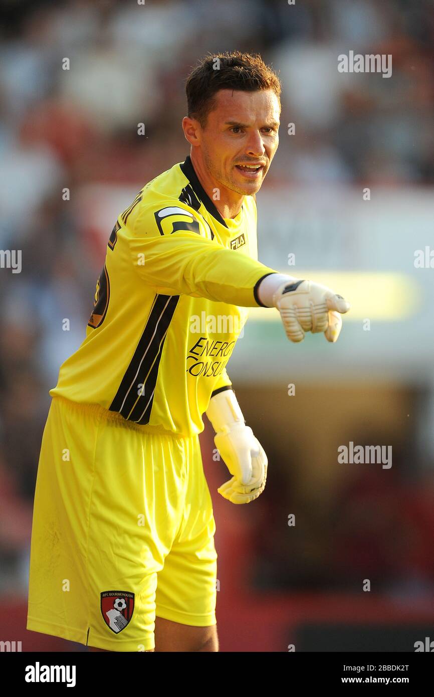 Bournemouth goalkeeper Darryl Flahavan Stock Photo - Alamy