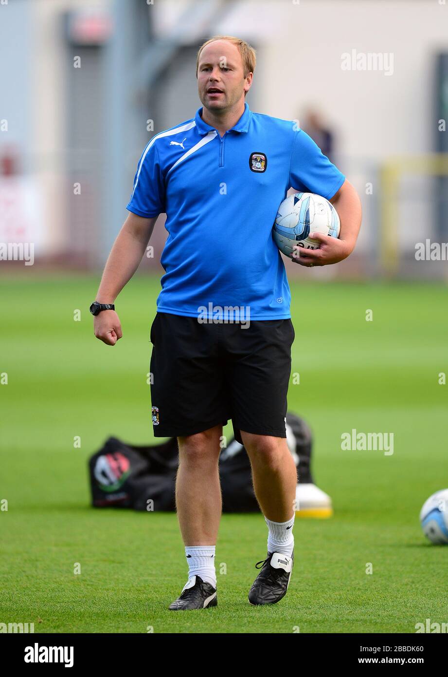Coventry City assistant manager Neil MacFarlane Stock Photo - Alamy