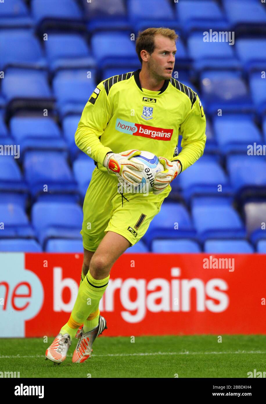 Owain Fon Williams, Tranmere Rovers goalkeeper Stock Photo - Alamy