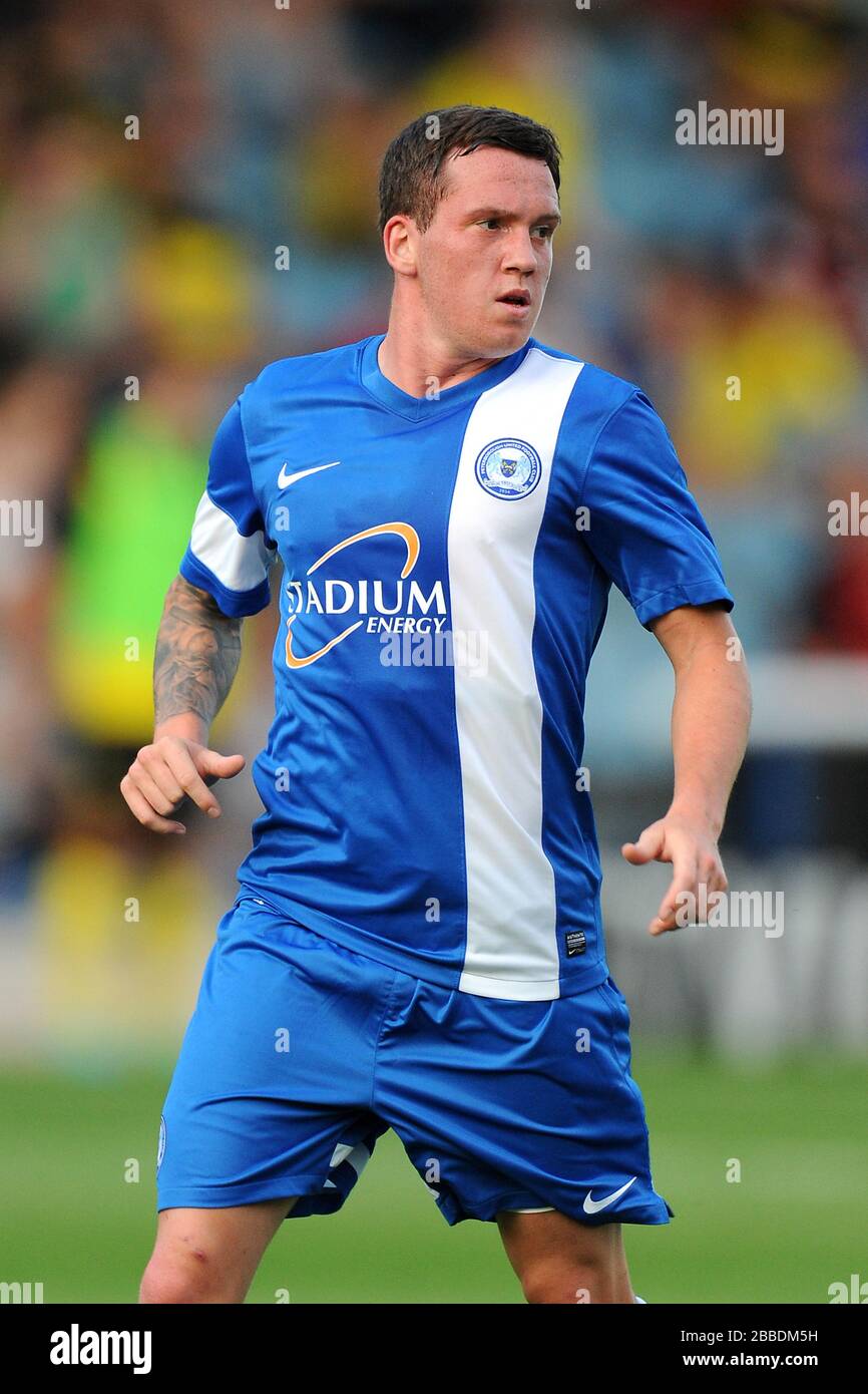 Danny Swanson, Peterborough United Stock Photo - Alamy
