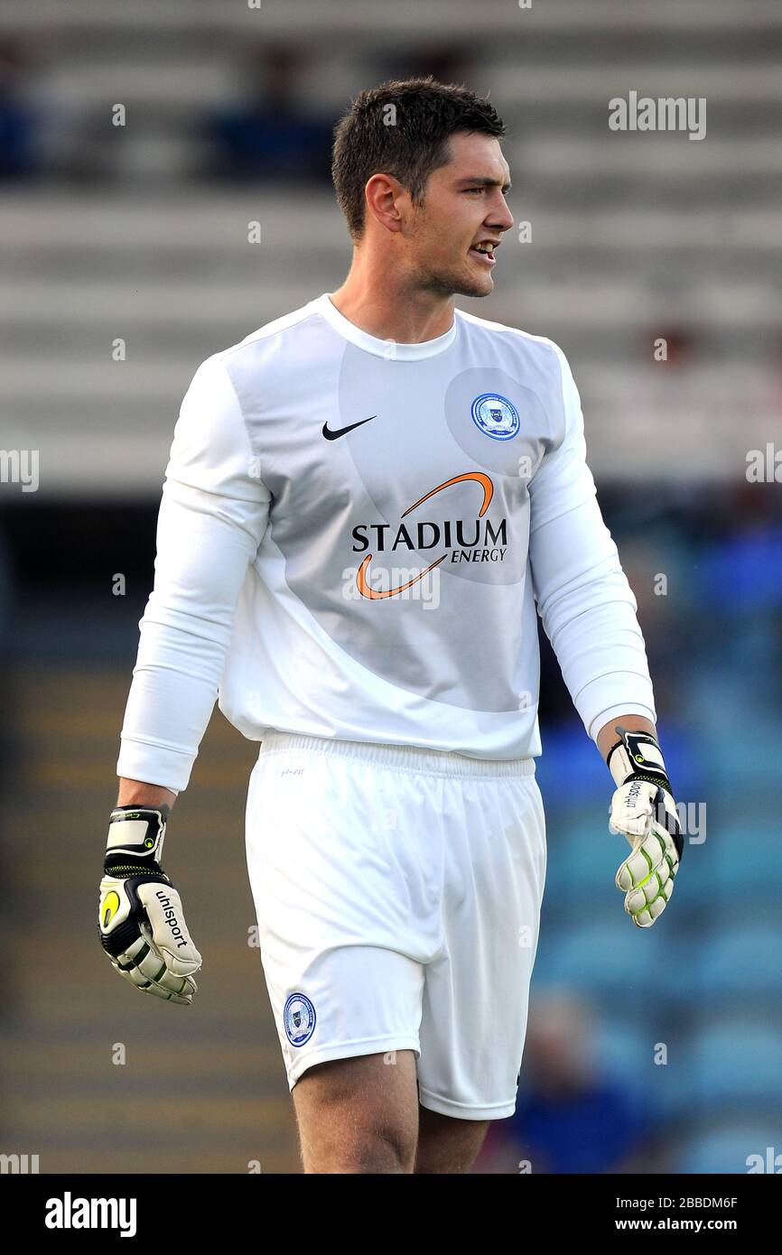 Joe Day, Peterborough United goalkeeper Stock Photo - Alamy
