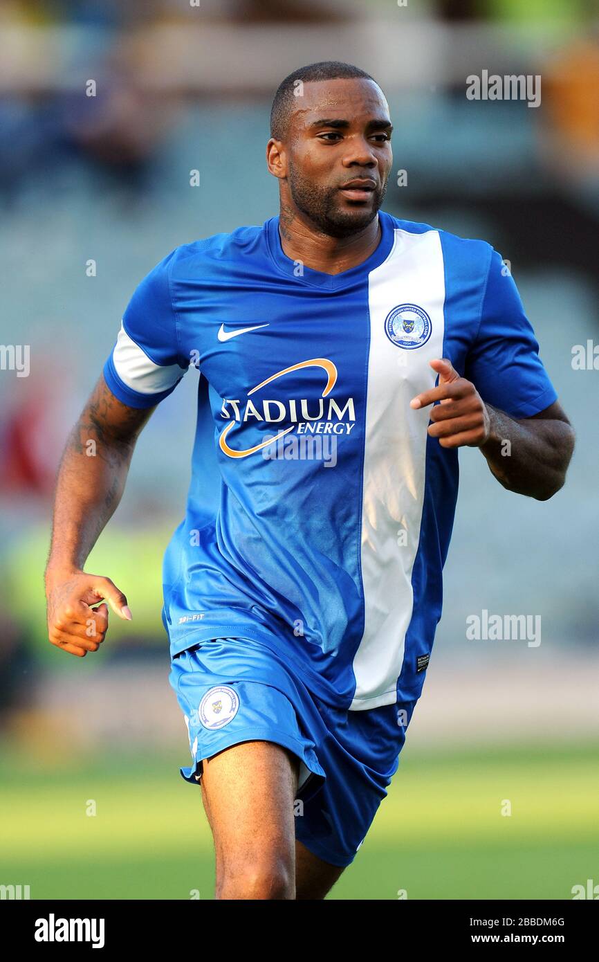 Emile Sinclair, Peterborough United Stock Photo - Alamy