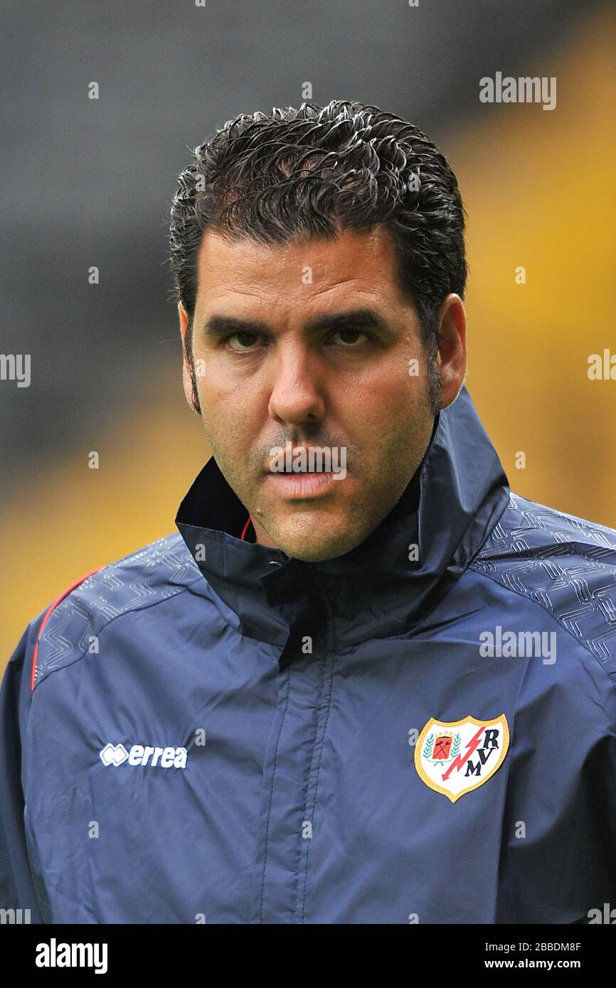 Rayo Vallecano physio Victor Paredes Hernandez Stock Photo - Alamy