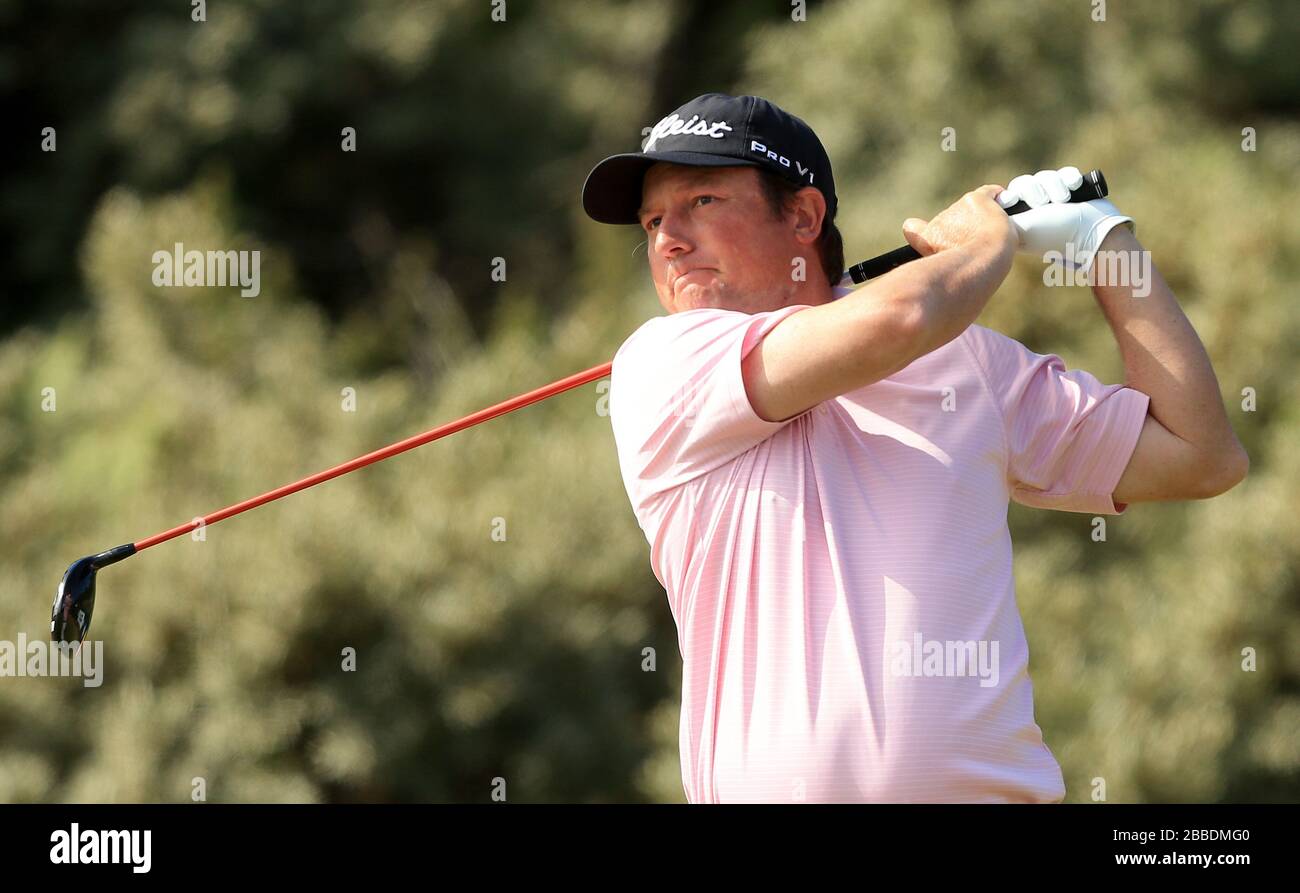 South Africa's Tim Clark during day three of the 2013 Open Championship ...