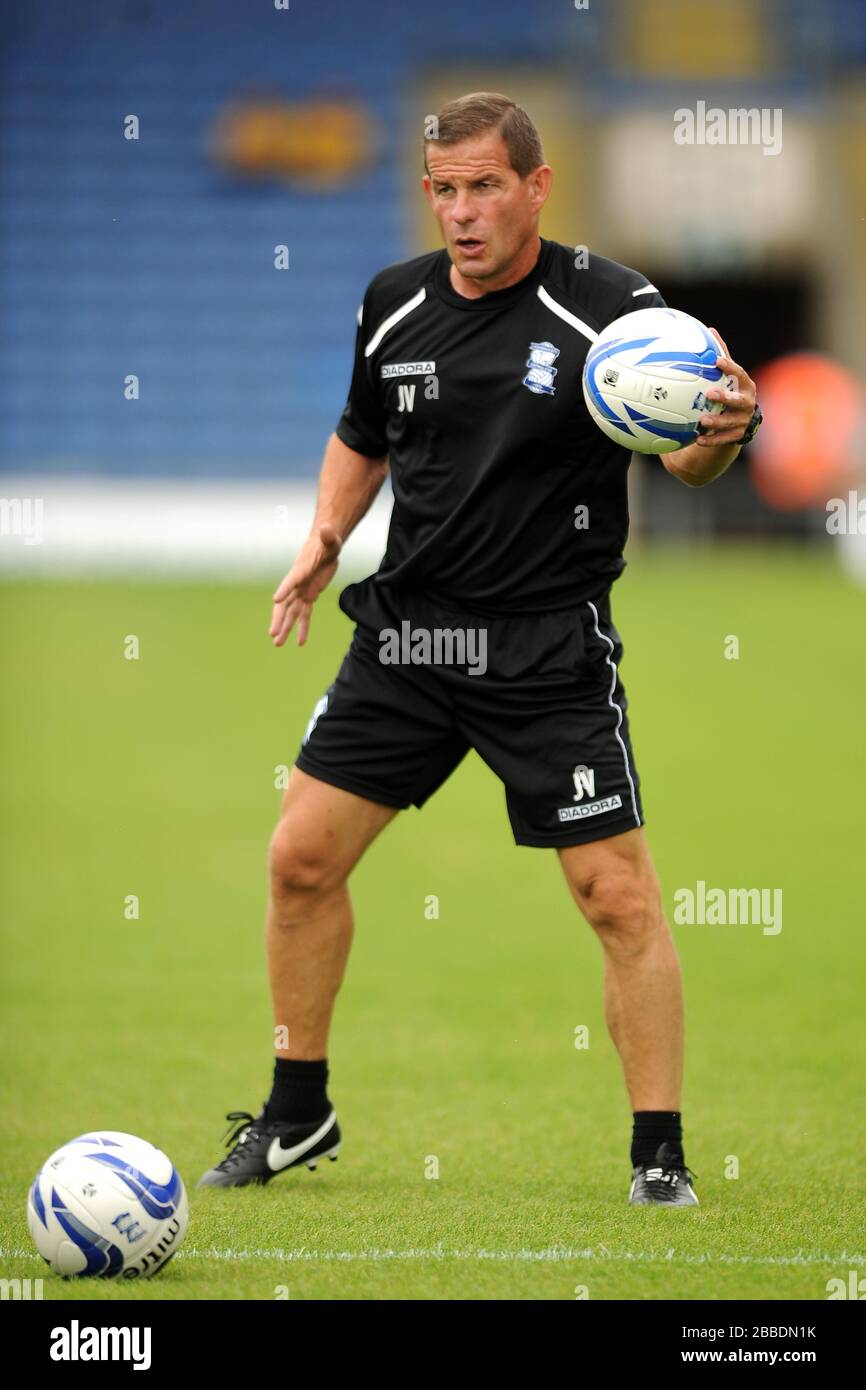 Birmingham City goalkeeping coach John Vaughan Stock Photo - Alamy