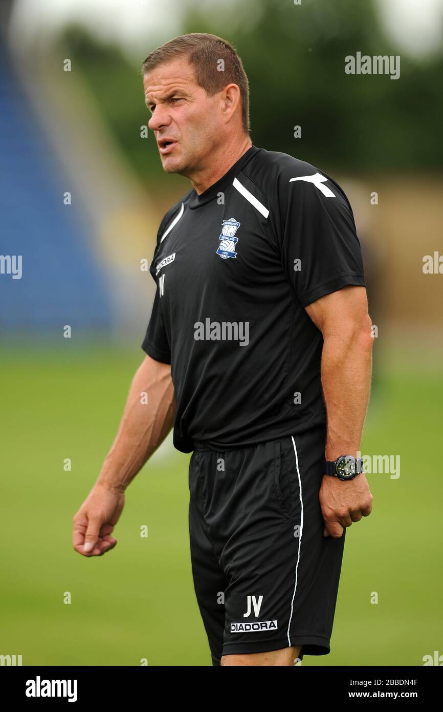 Birmingham City goalkeeping coach John Vaughan Stock Photo - Alamy