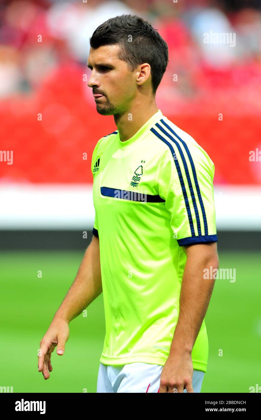 Eric Lichaj, Nottingham Forest Stock Photo - Alamy