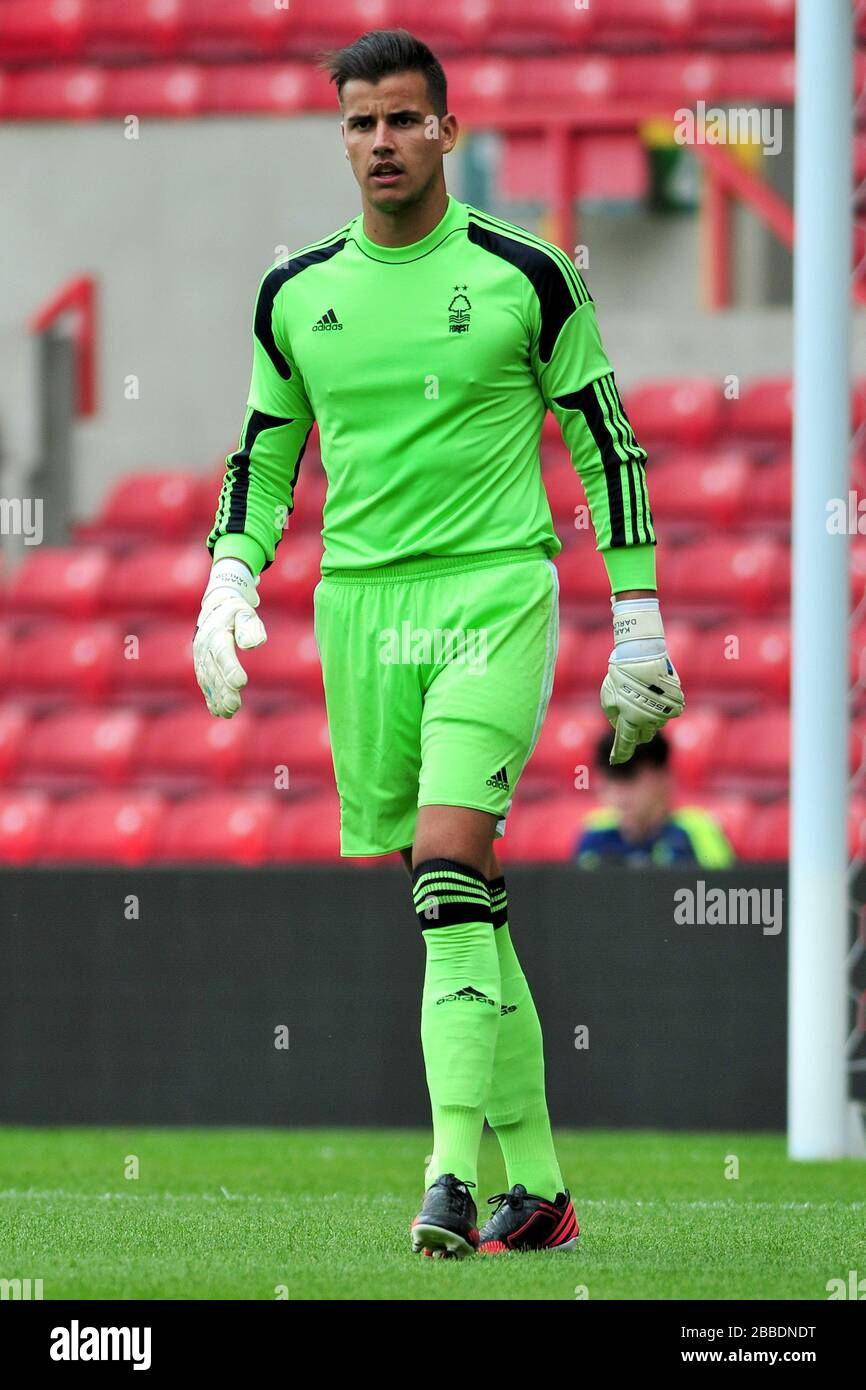 Karl Darlow, Nottingham Forest goalkeeper Stock Photo - Alamy