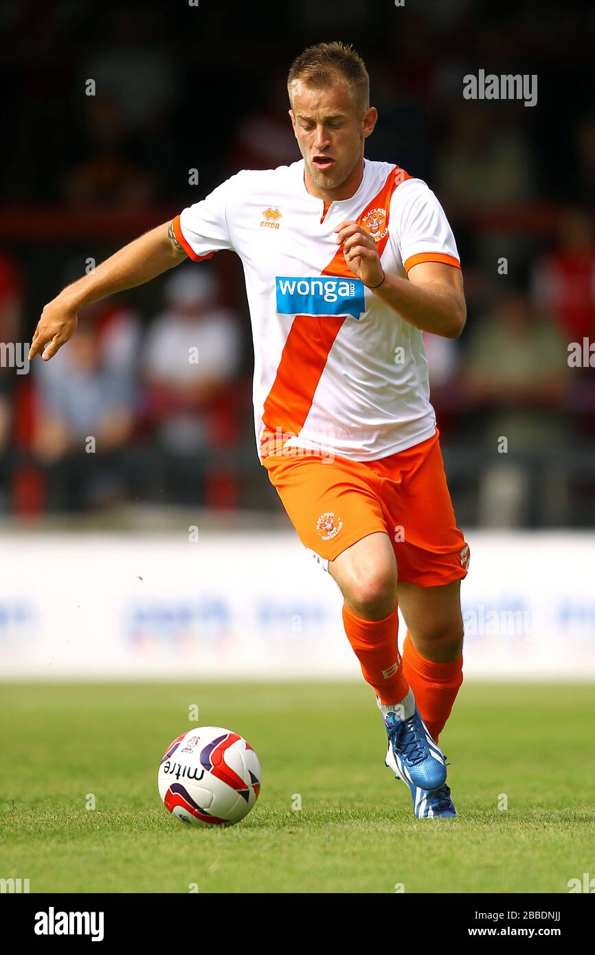 Daniel Grainger, Blackpool Stock Photo - Alamy