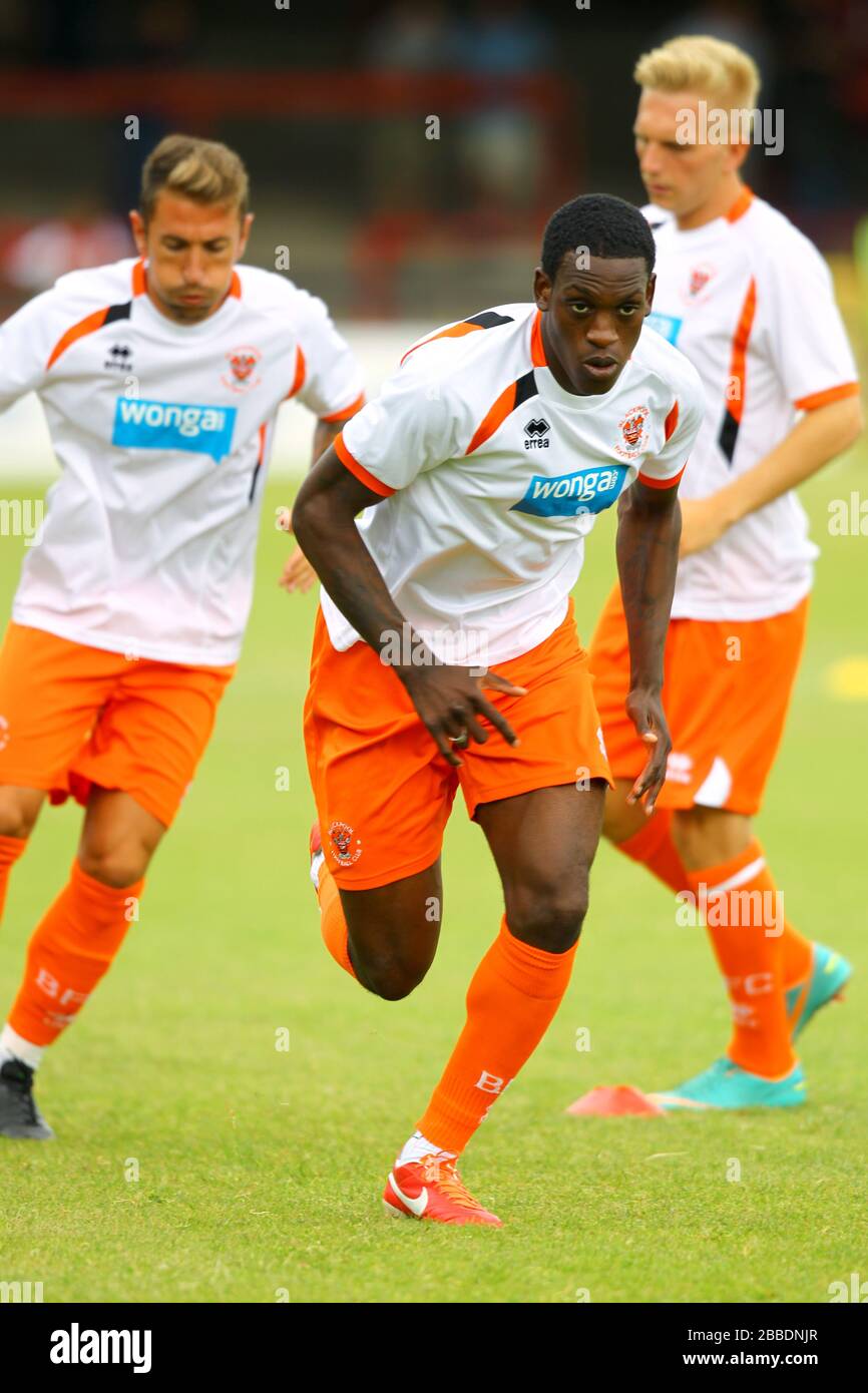 Isaiah Osbourne, Blackpool Stock Photo - Alamy