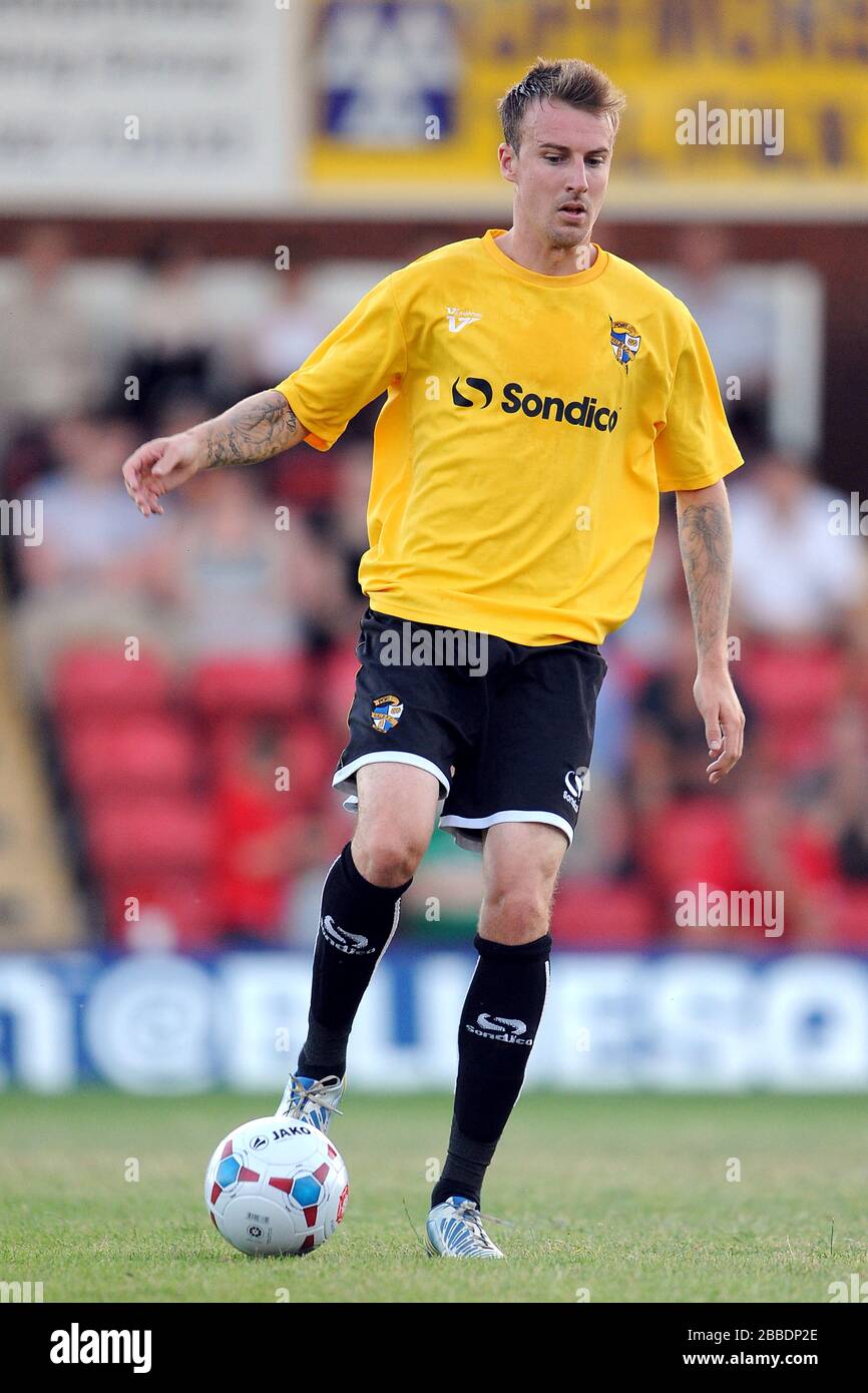 Chris Lines, Port Vale Stock Photo - Alamy