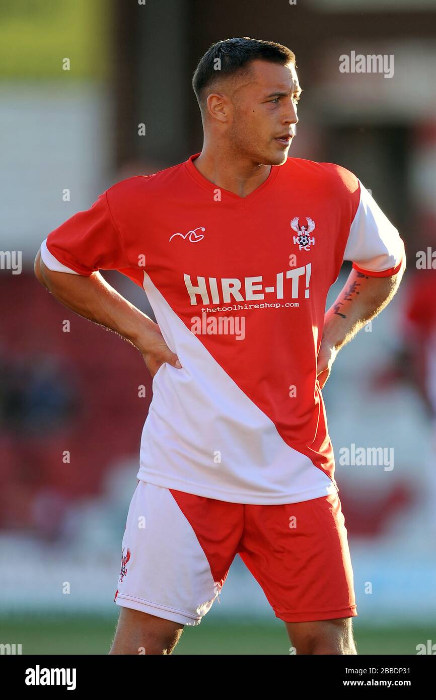 Lee Vaughan, Kidderminster Harriers Stock Photo - Alamy