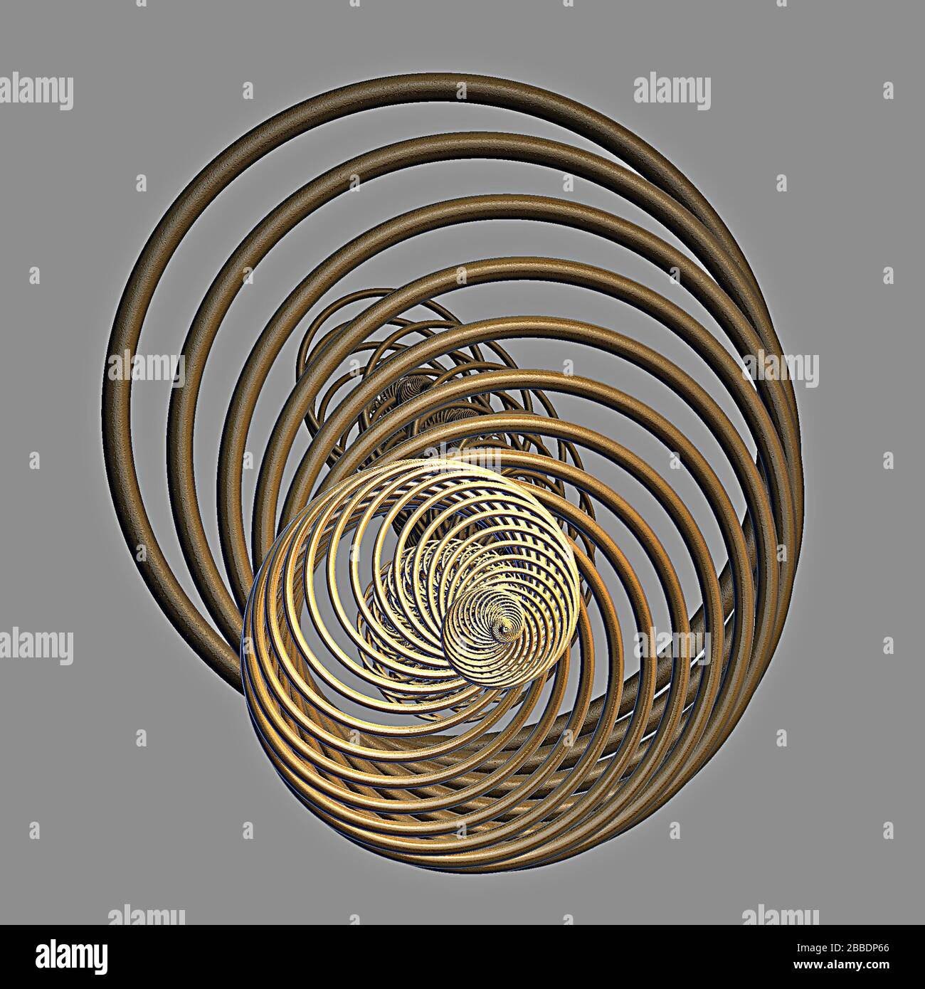 3D illustration of fractals calculated in the computer Stock Photo - Alamy