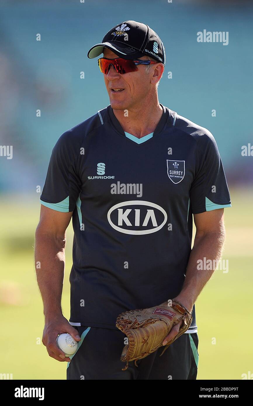 Surrey coach Alec Stewart Stock Photo - Alamy