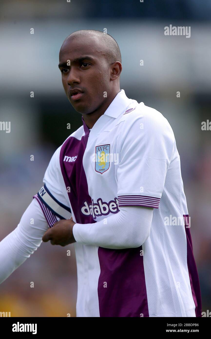 Fabian Delph, Aston Villa Stock Photo - Alamy