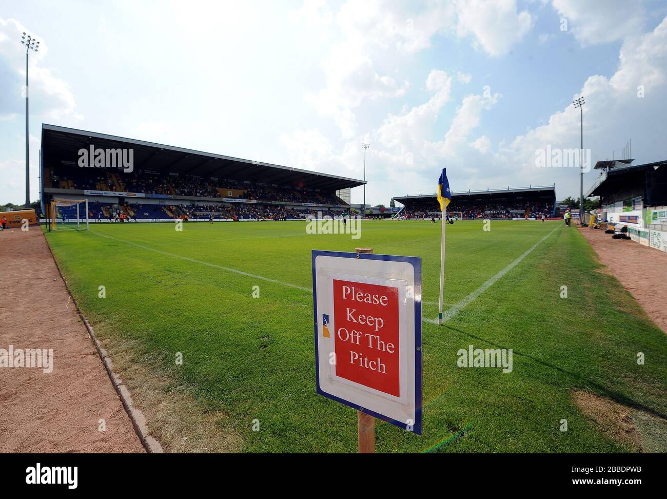 Mansfield town stadium hi-res stock photography and images - Alamy